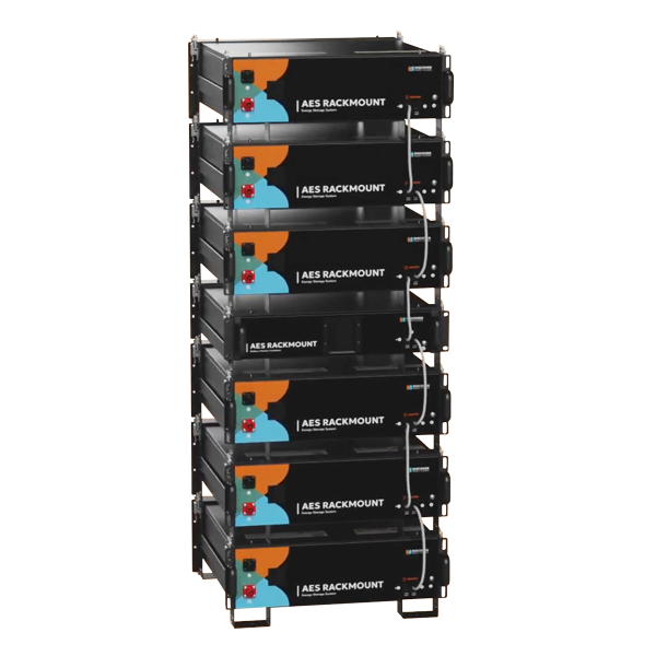 AES RACKMOUNT Quick Stack | Heated | 51.2V | 30kWh – Shop Canadian Energy